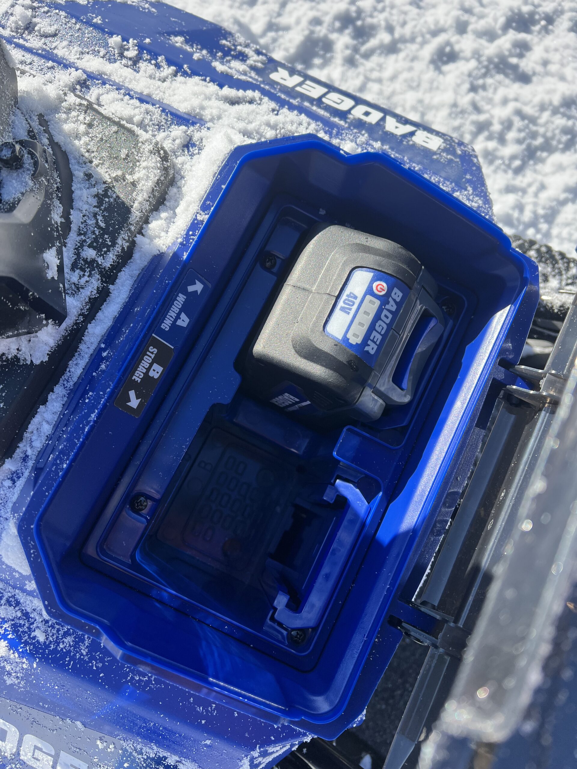 I Tested A Battery Powered Snow Blower in a TON of Snow - The Lawn Review